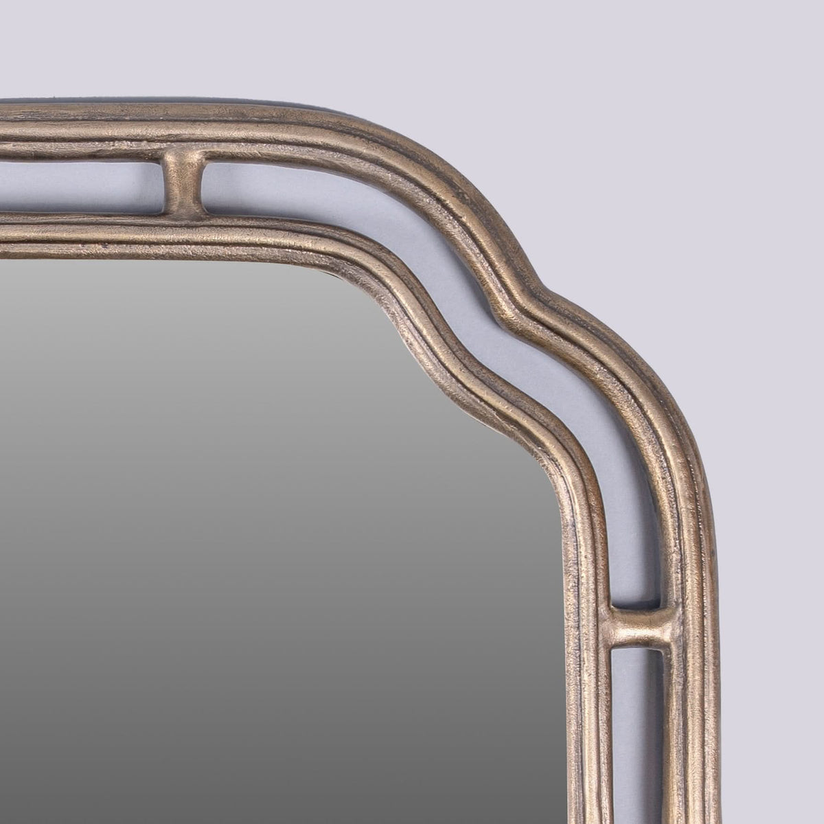 Imperial Crest SQUARE Mirror – Rabyana Design
