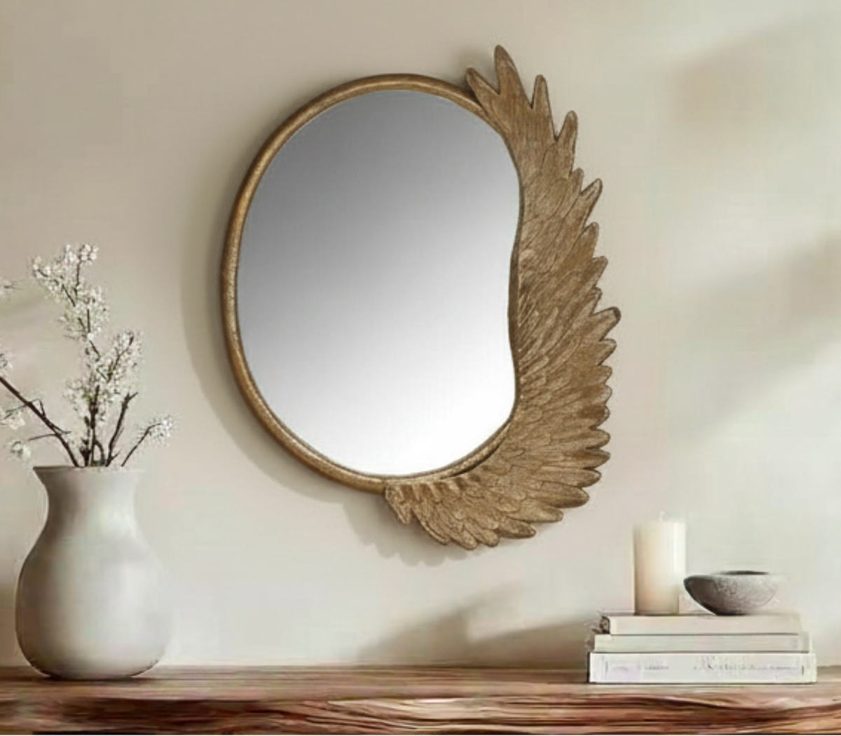 Falcon Wings Mirror – Rabyana Design